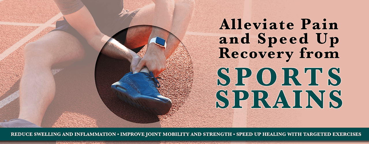 How to Relieve Pain from Sports Sprains - Ace Physique